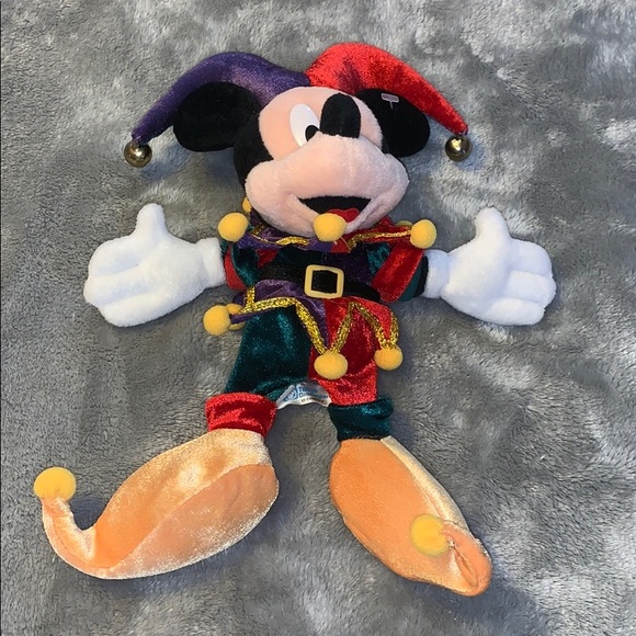 Disney | Other | Tokyo Disneyland 5th Anniv Jester Mickey Mouse | Poshmark